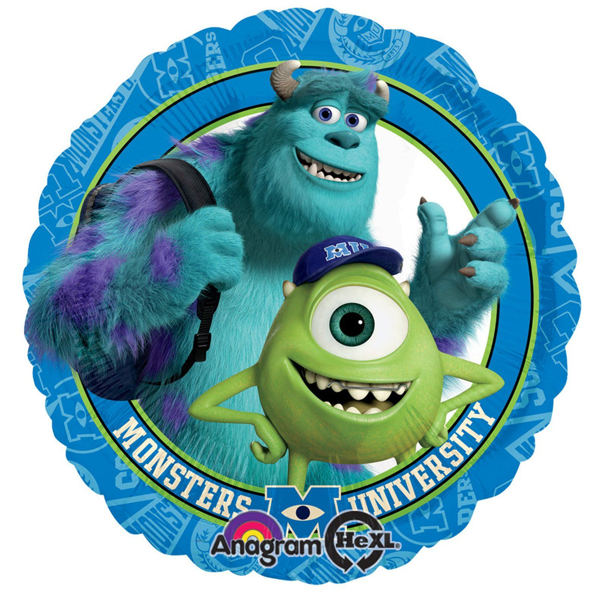 Monsters Inc Round 18" Foil Balloon – PartyTime Malta