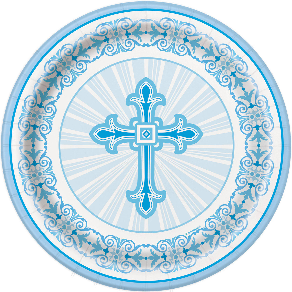 Holy Communion Radiant Cross Blue – PartyTime Malta
