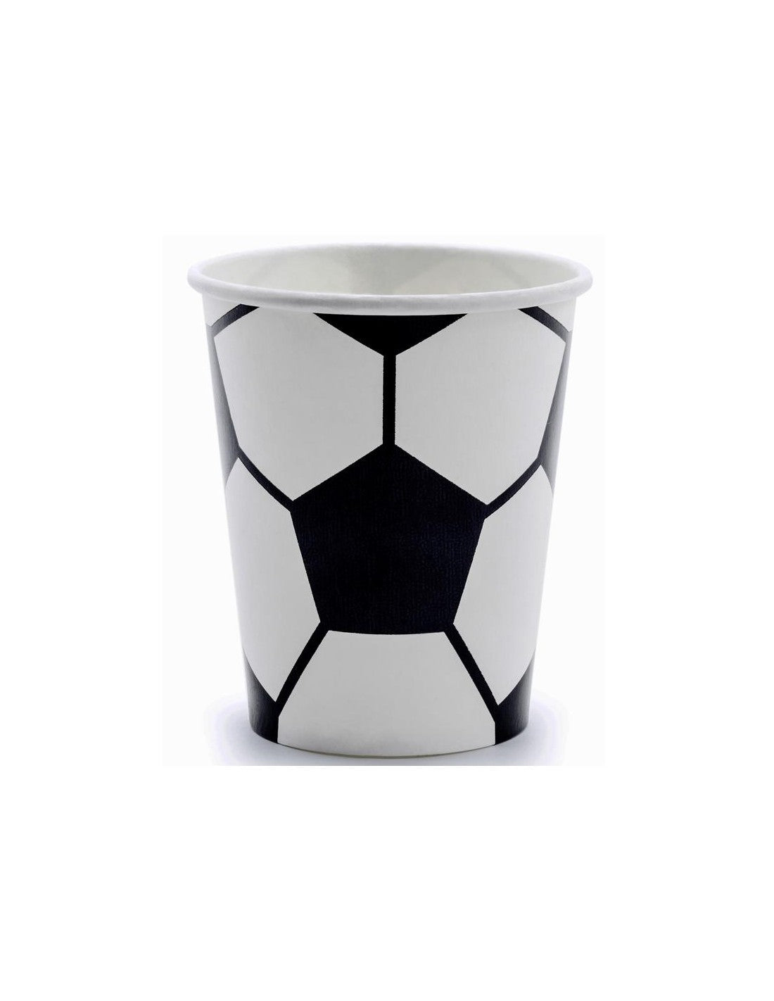 Soccer Ball Paper Cups 260cc 6pcs – PartyTime Malta