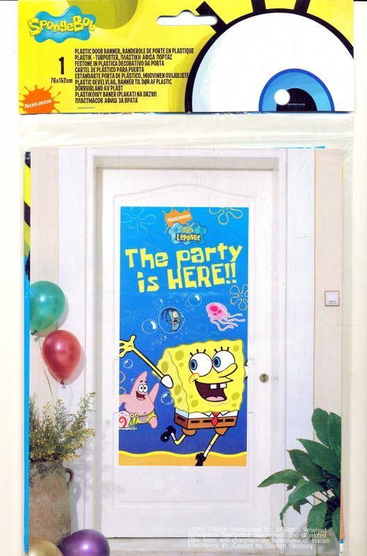 SpongeBob Door Banner – PartyTime Malta