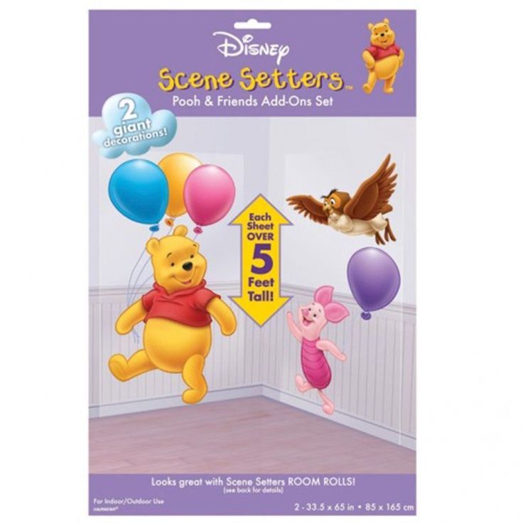 Winnie the Pooh And Friends Scene Setter Add Ons – PartyTime Malta