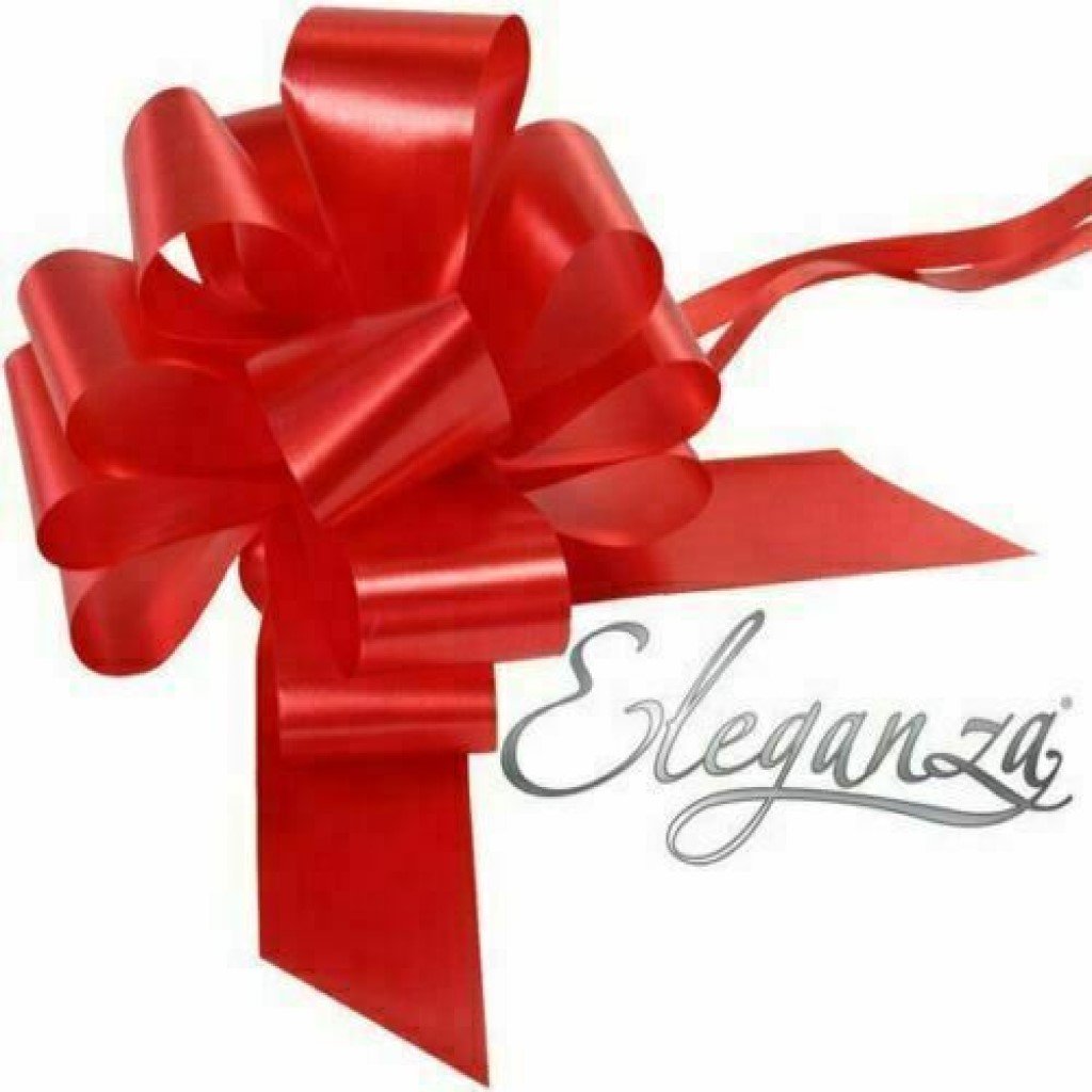 Red Pull Bow 50mm – PartyTime Malta