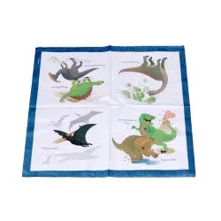Happy Dinosaur FSC Napkins - 20ct – PartyTime Malta