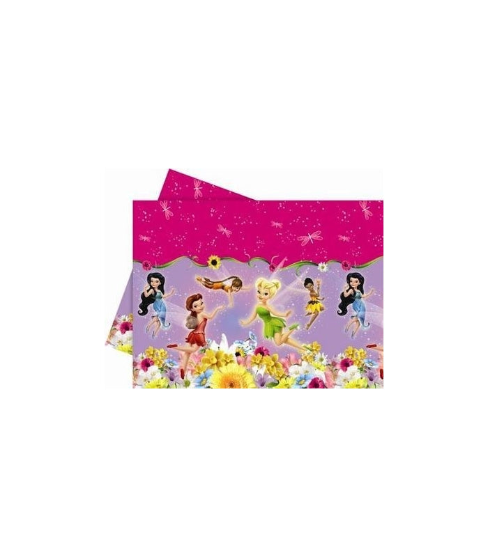Tinkerbell Plastic Table Cover (120x180cm) – PartyTime Malta